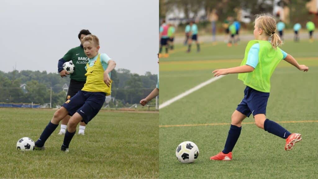 How to Chip Shot a Soccer Ball - Barça Academy US