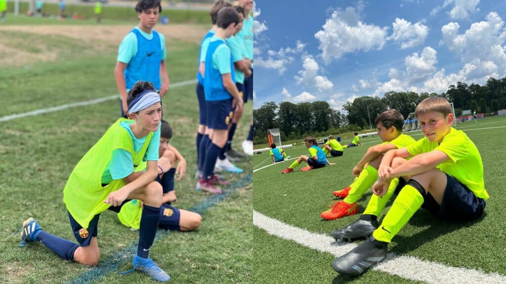 Stretching Soccer: 10 Exercises for Soccer Players - Barça Academy US