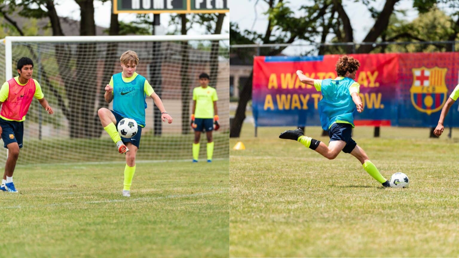 Scissors kick in soccer - Barça Academy US