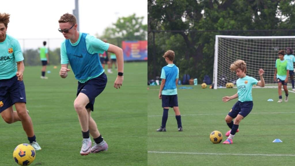 How to Chip Shot a Soccer Ball - Barça Academy US