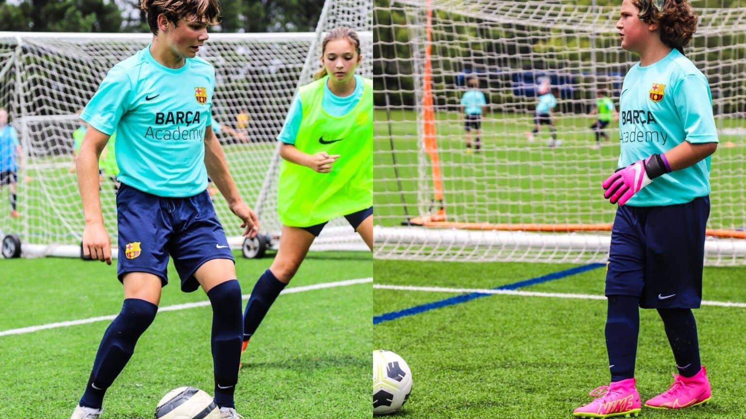 Footwork Drills for Goalkeepers - Barça Academy US