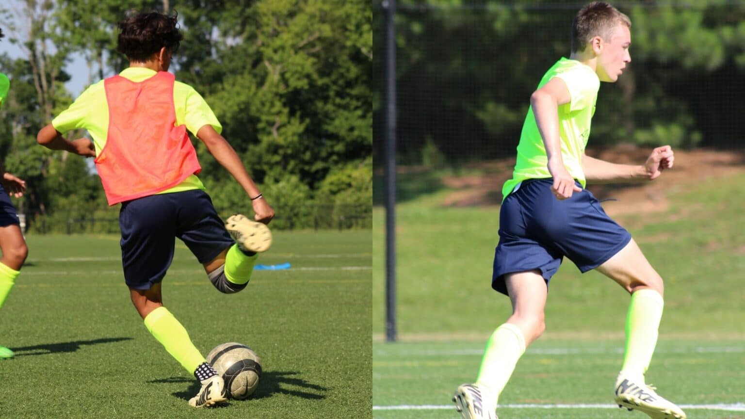 Scissors kick in soccer - Barça Academy US