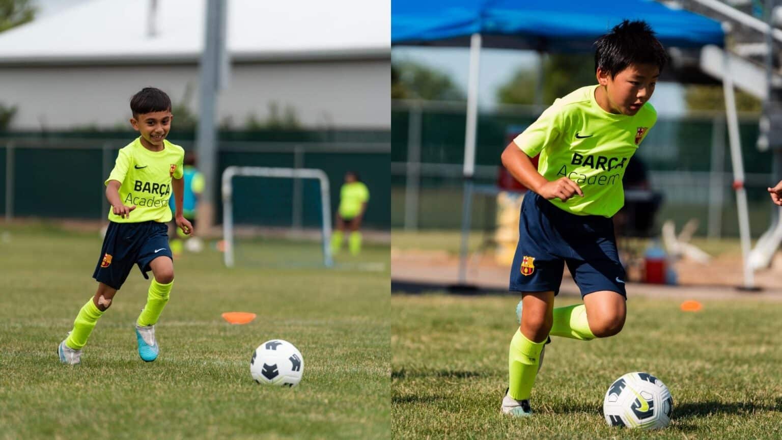 Scissors kick in soccer - Barça Academy US